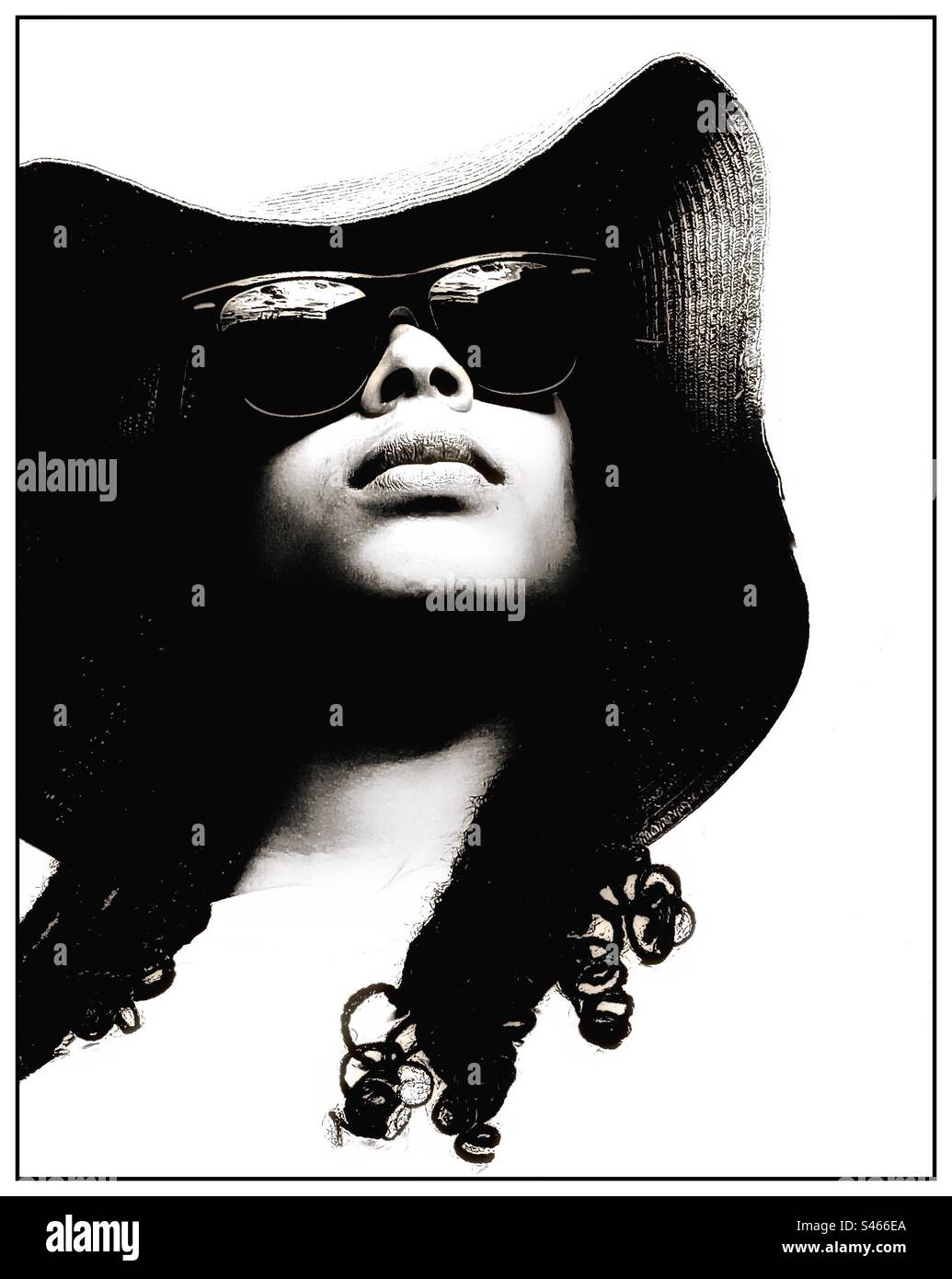 The sunshine girl Stock Photo - Alamy