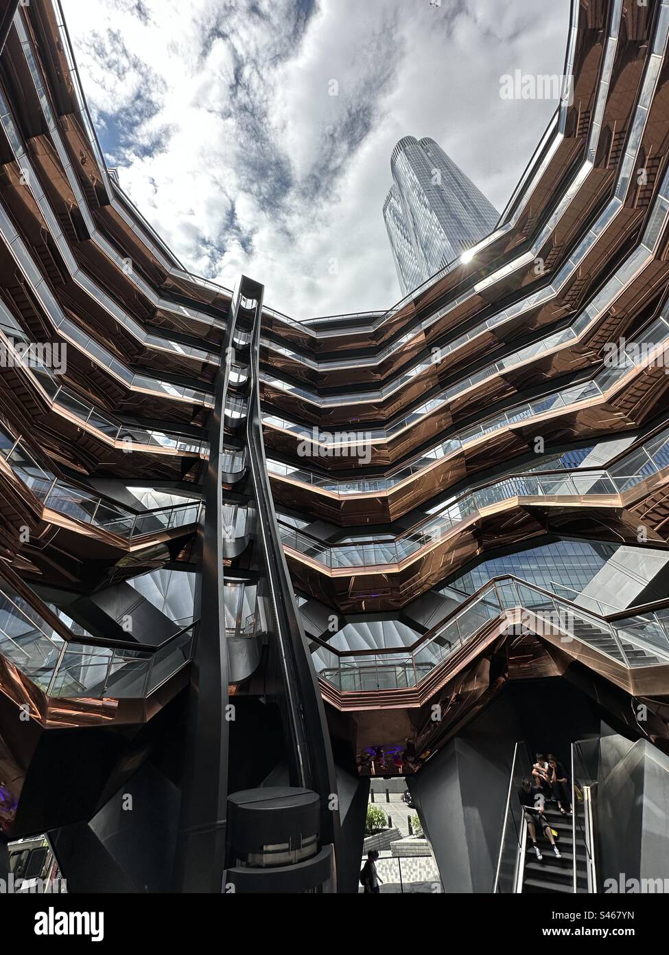 The yard, New York Stock Photo - Alamy