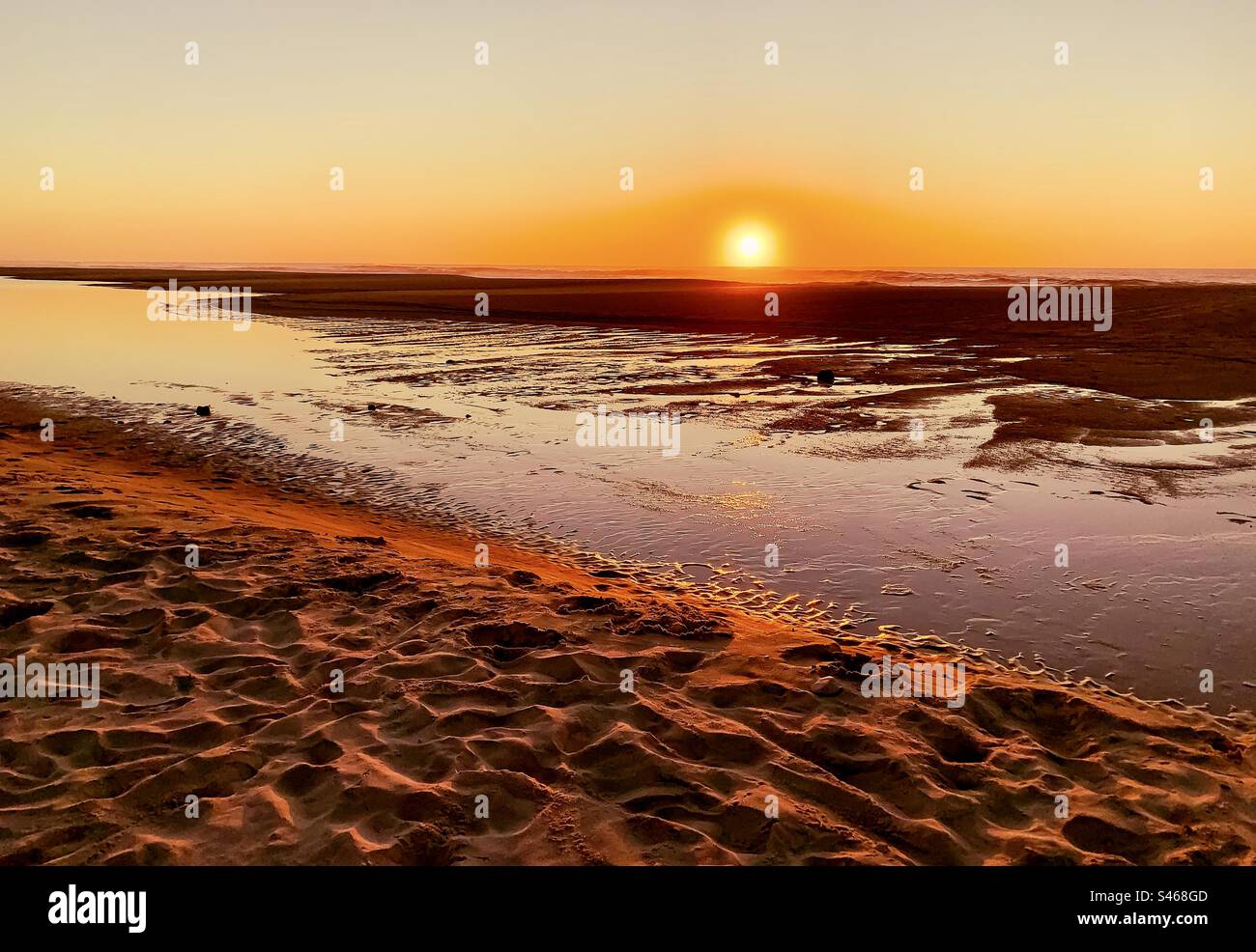 Portugal atlantic ocean sunset in hi-res stock photography and images ...