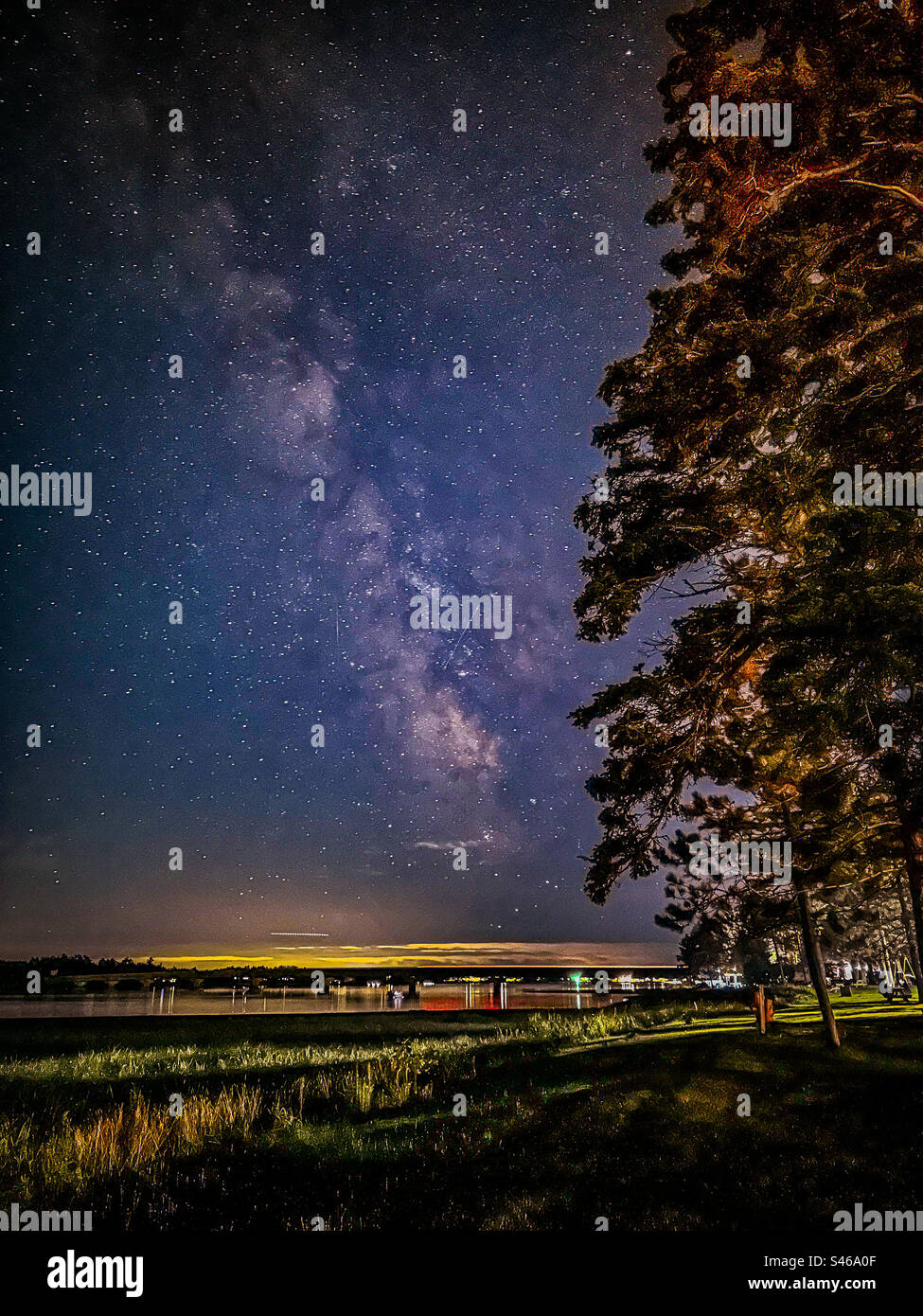 iPhone 14 Milky Way Photo, Canada Stock Photo - Alamy