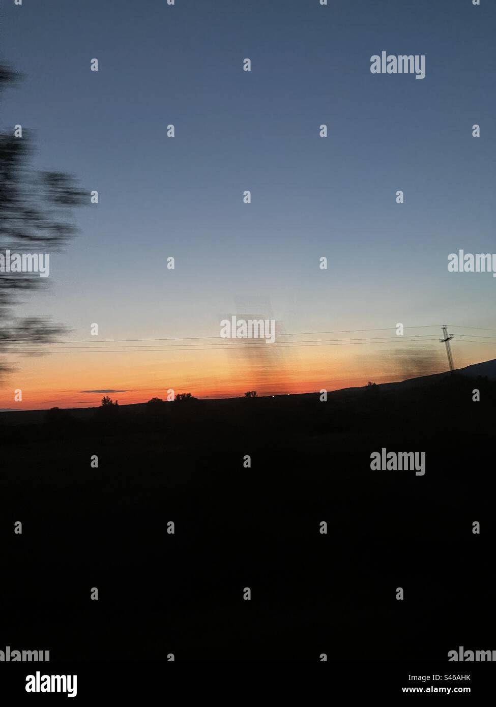 The sunset scenery hi-res stock photography and images - Alamy