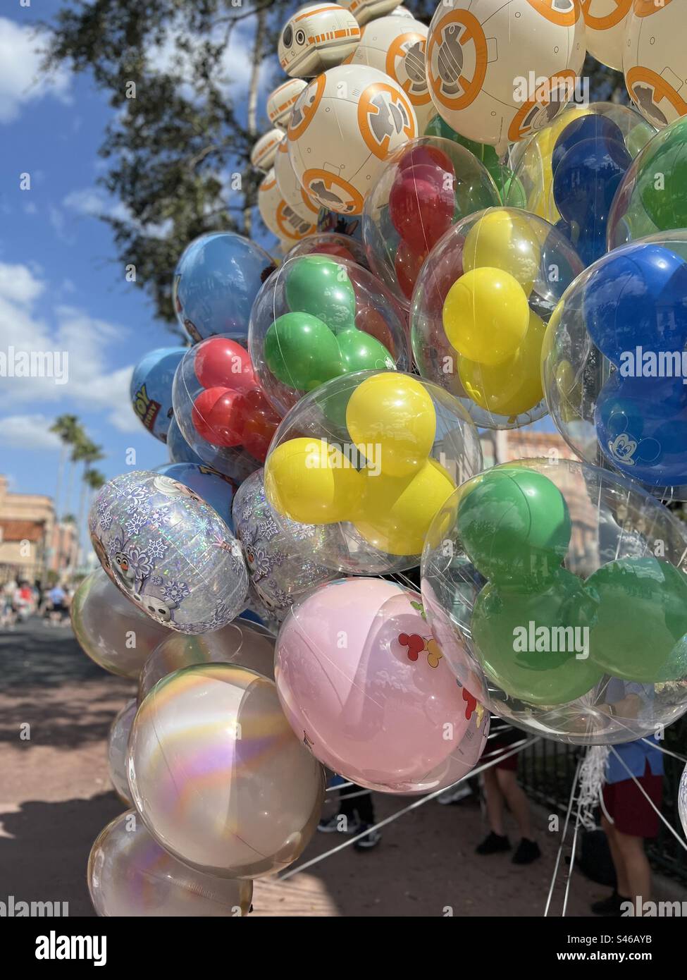 Disney balloons hi-res stock photography and images - Alamy