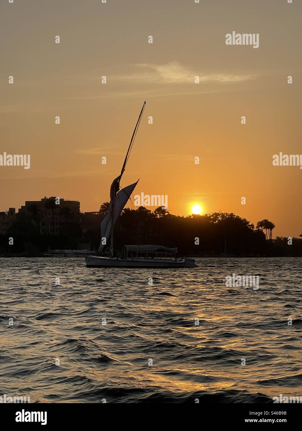 Nile river sunset hi-res stock photography and images - Alamy