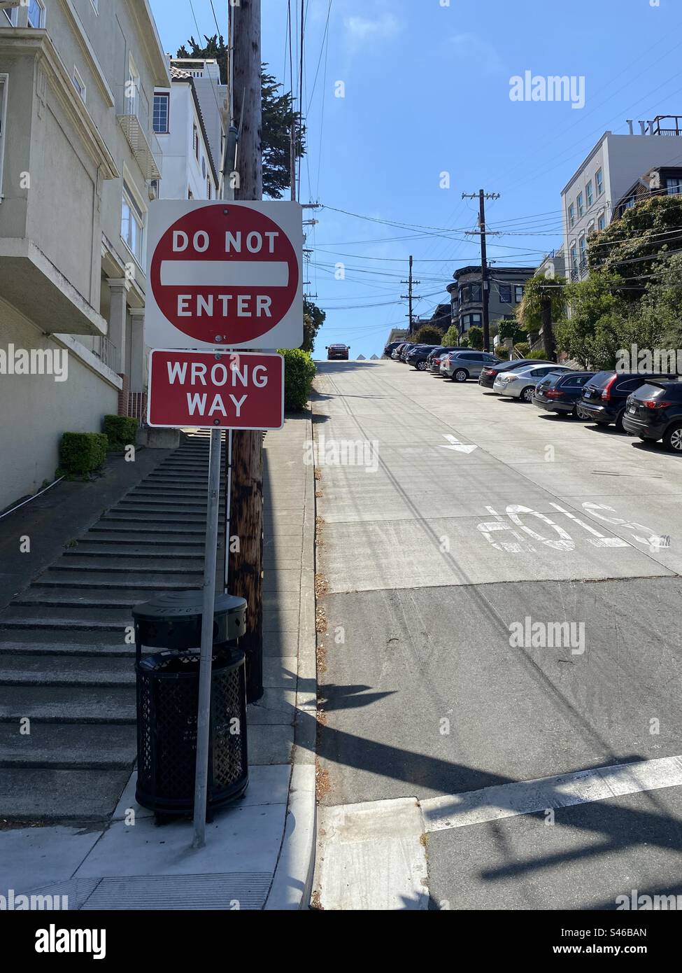 Filbert street, san francisco hi-res stock photography and images - Alamy