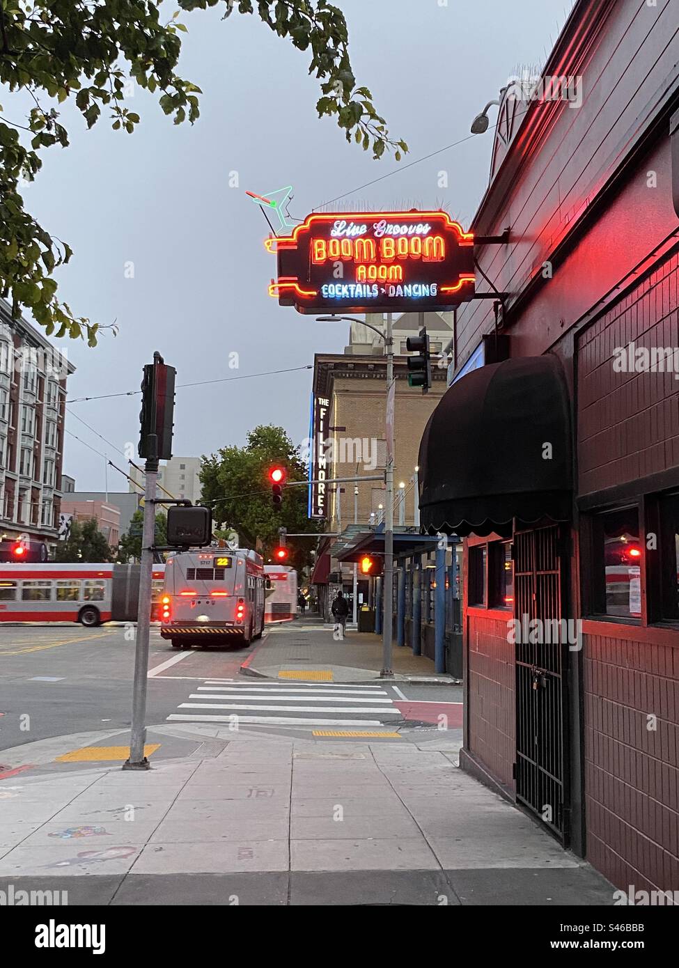 The Boom Boom Room, Fillmore Street, San Francisco Stock Photo - Alamy
