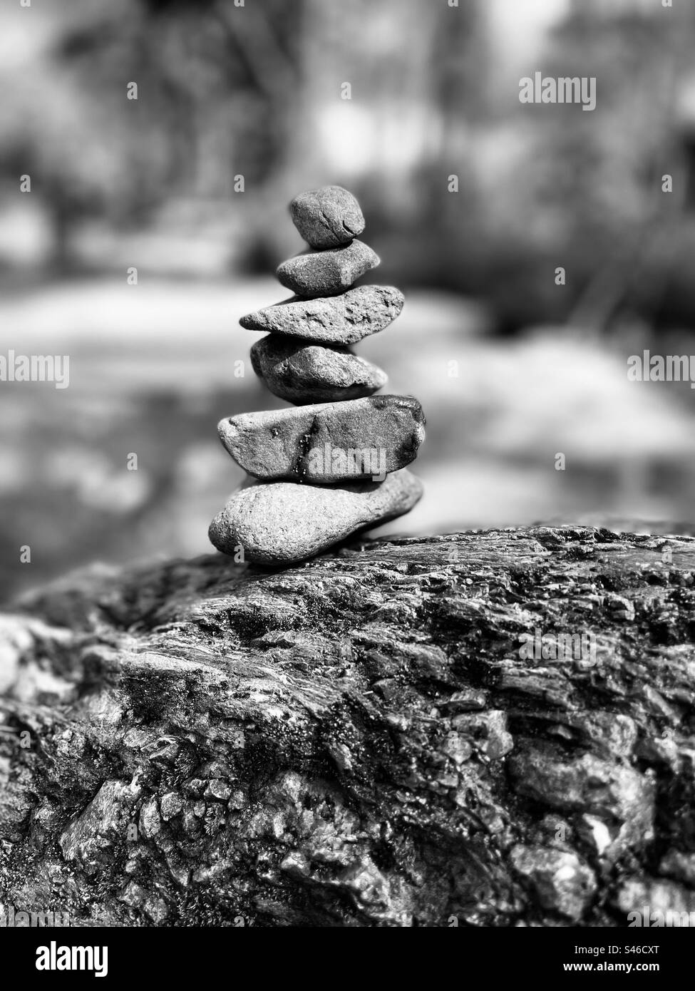 Balancing Black and White Stock Photos & Images - Alamy