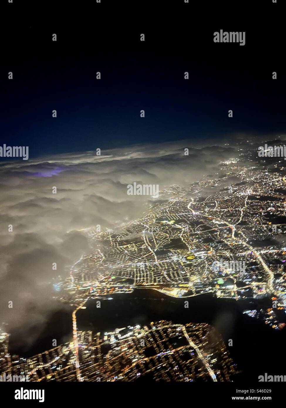 Night sky view hi-res stock photography and images - Alamy