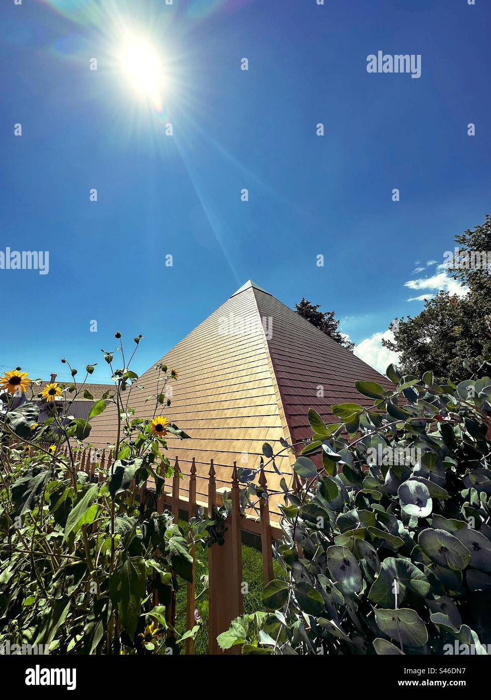 Strange pyramid hi-res stock photography and images - Alamy