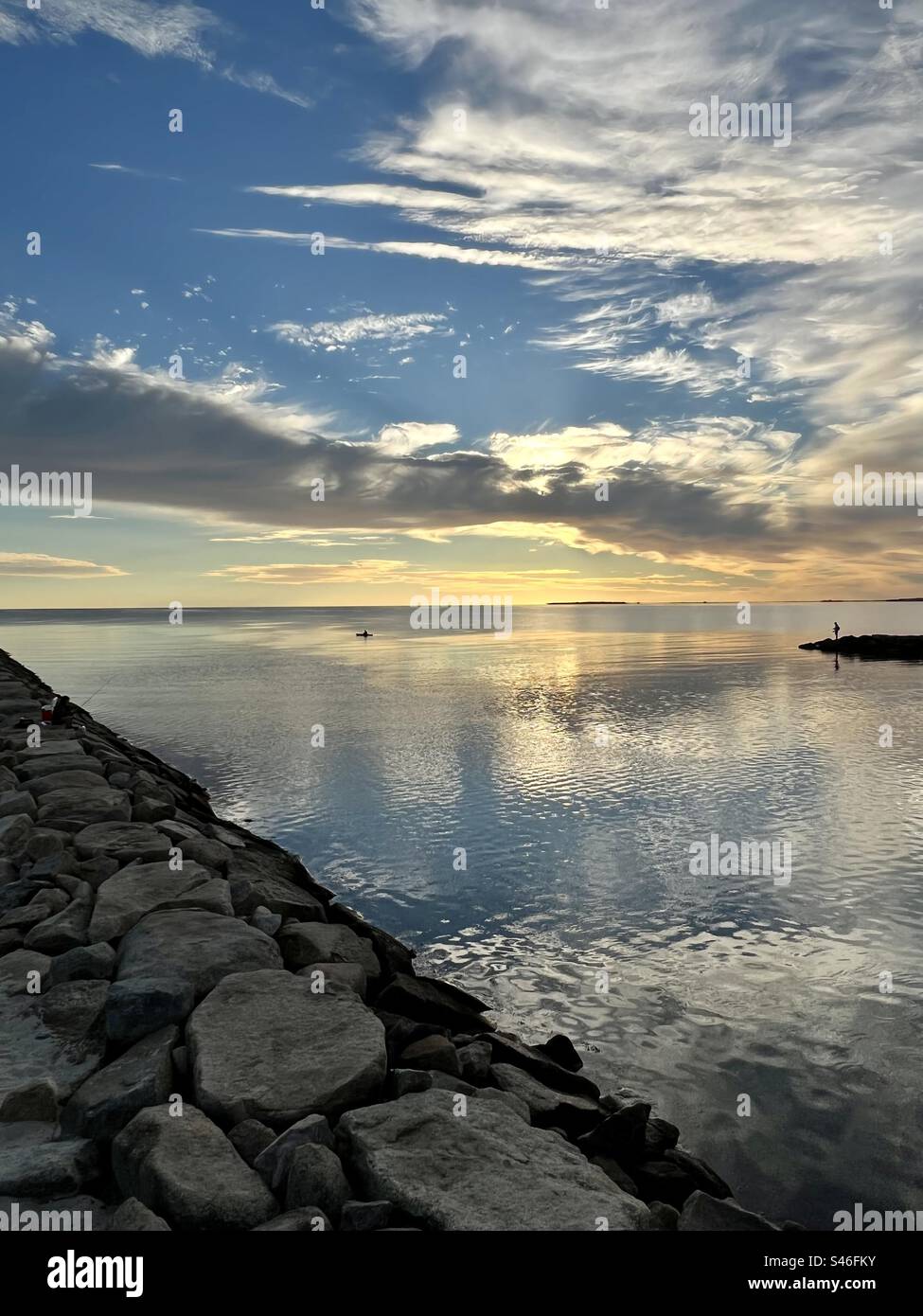 Sunrise at Jaws bridge on Martha’s Vineyard Stock Photo - Alamy