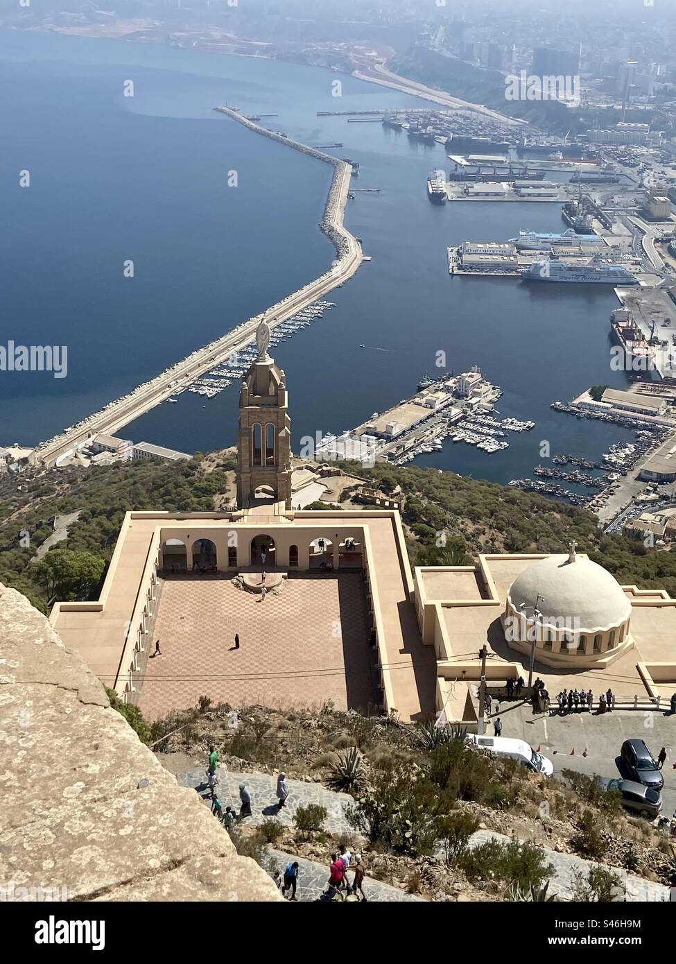 Chapel of Santa-Cruz, Oran Algeria Stock Photo - Alamy