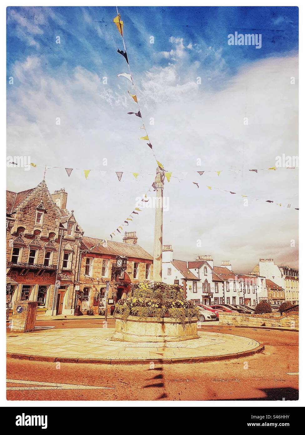 Town melrose hi-res stock photography and images - Alamy