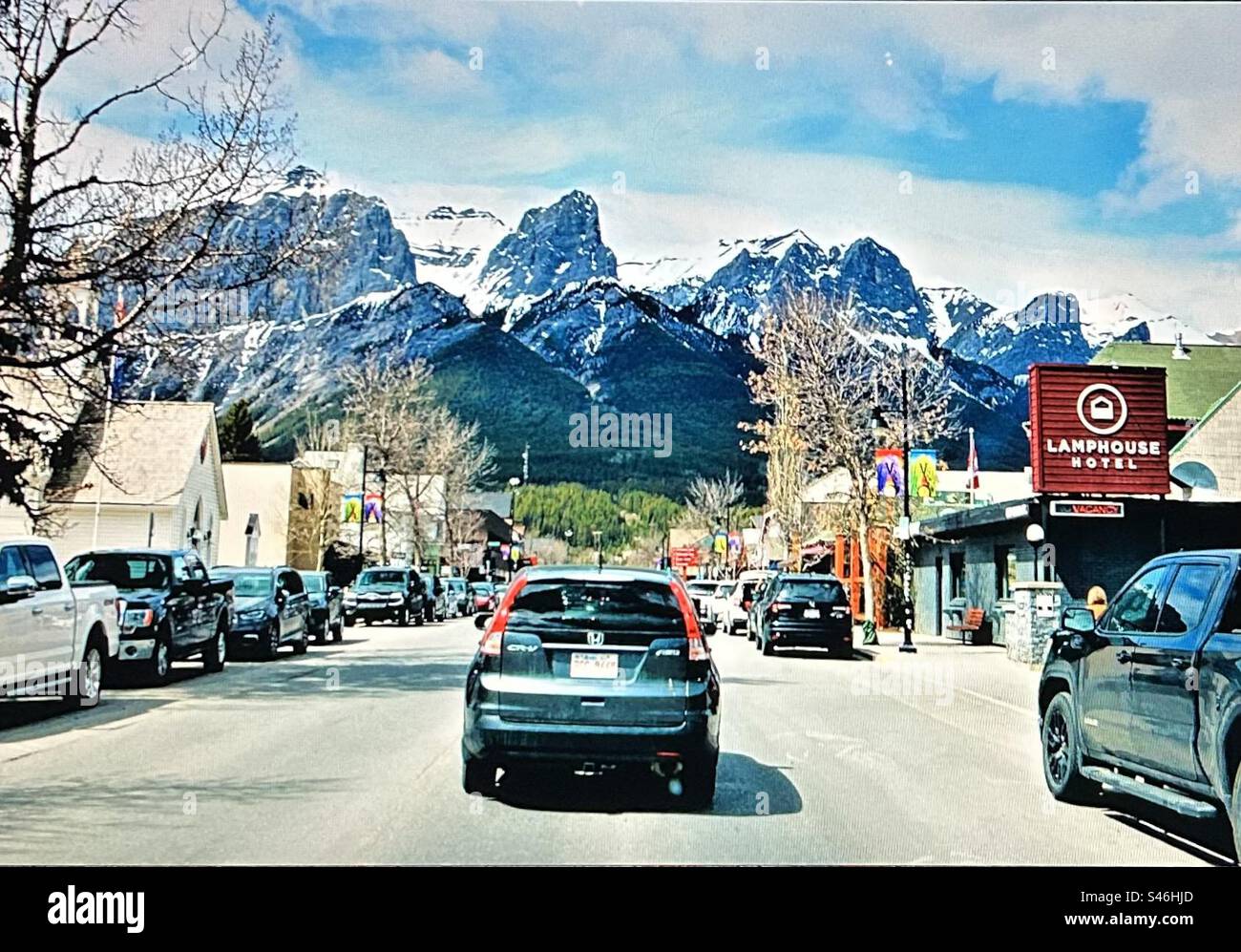 Canmore, Alberta, street scene, Canadian Rockies, street photography ...