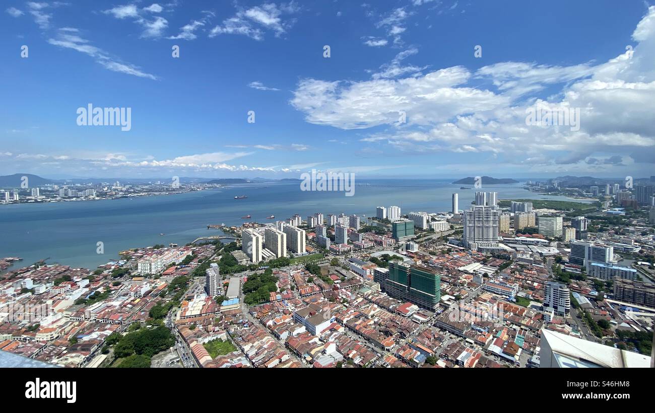 Beautiful heritage city of Penang Island Stock Photo - Alamy