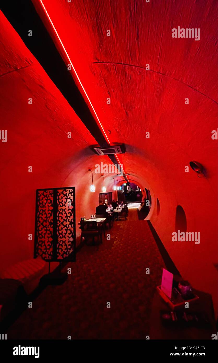 Mahalle Lebanese restaurant in the old city of Malmo, Sweden Stock ...