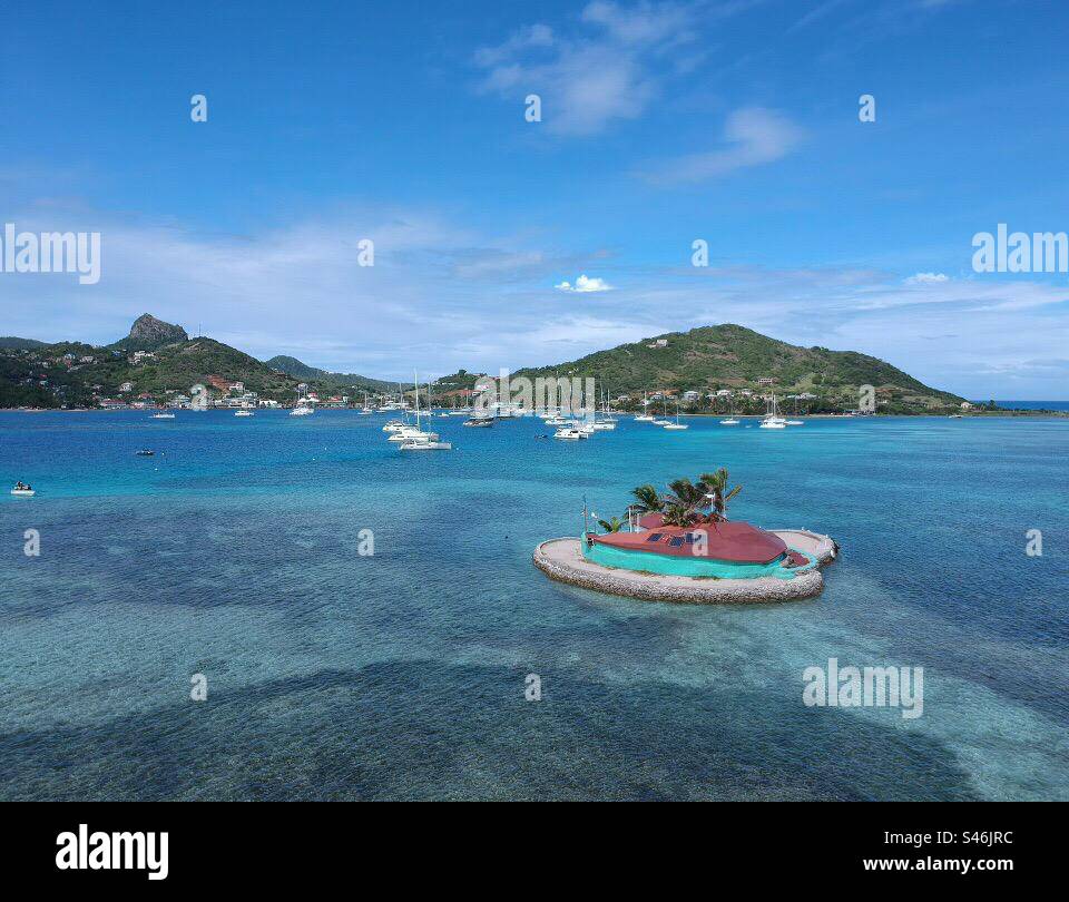 Union Island, Happy Island of St. Vincent and the Grenadines Stock ...