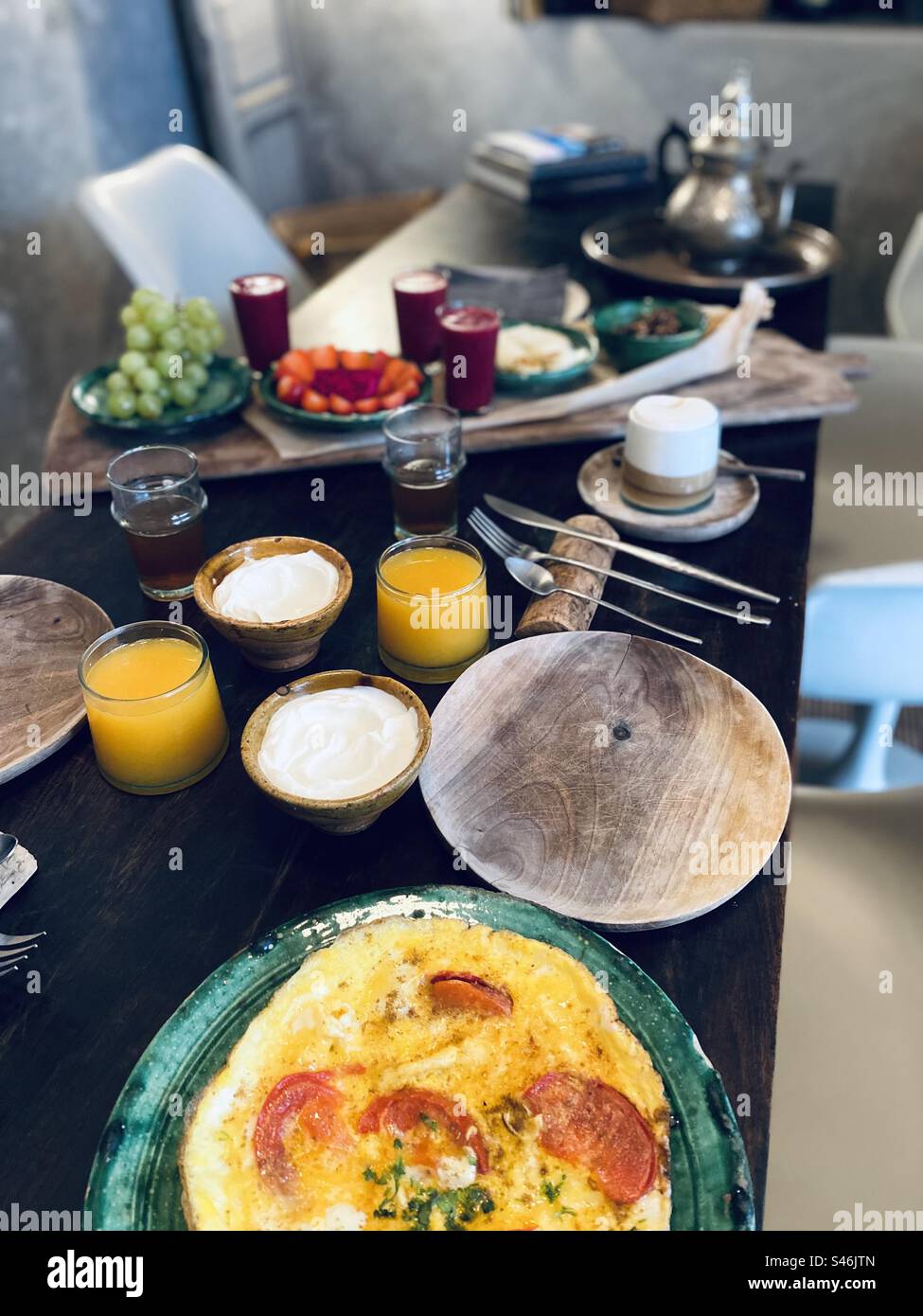 Food marrakech breakfast hi-res stock photography and images - Alamy