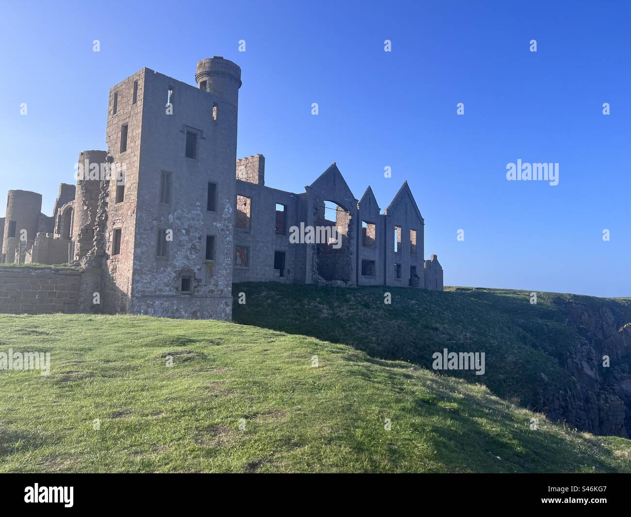 Slains Castle, Cruden Bay Stock Photo - Alamy