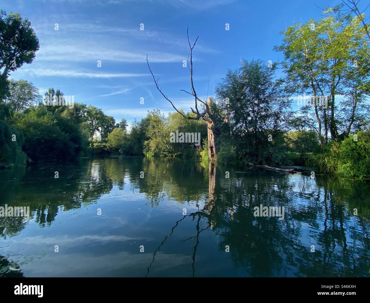 River Cherwell, Oxford Stock Photo - Alamy
