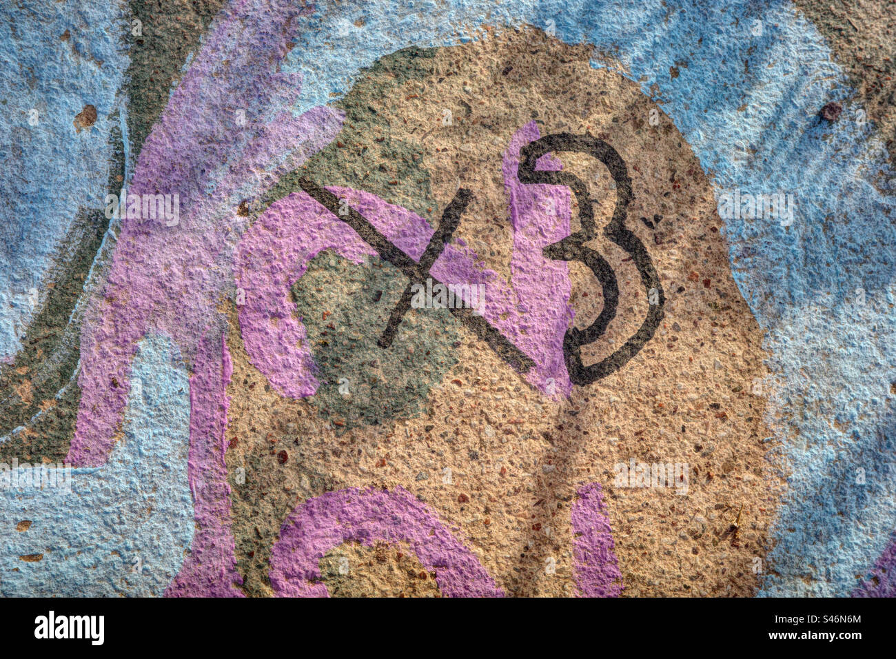 The Number 3 In Graffiti