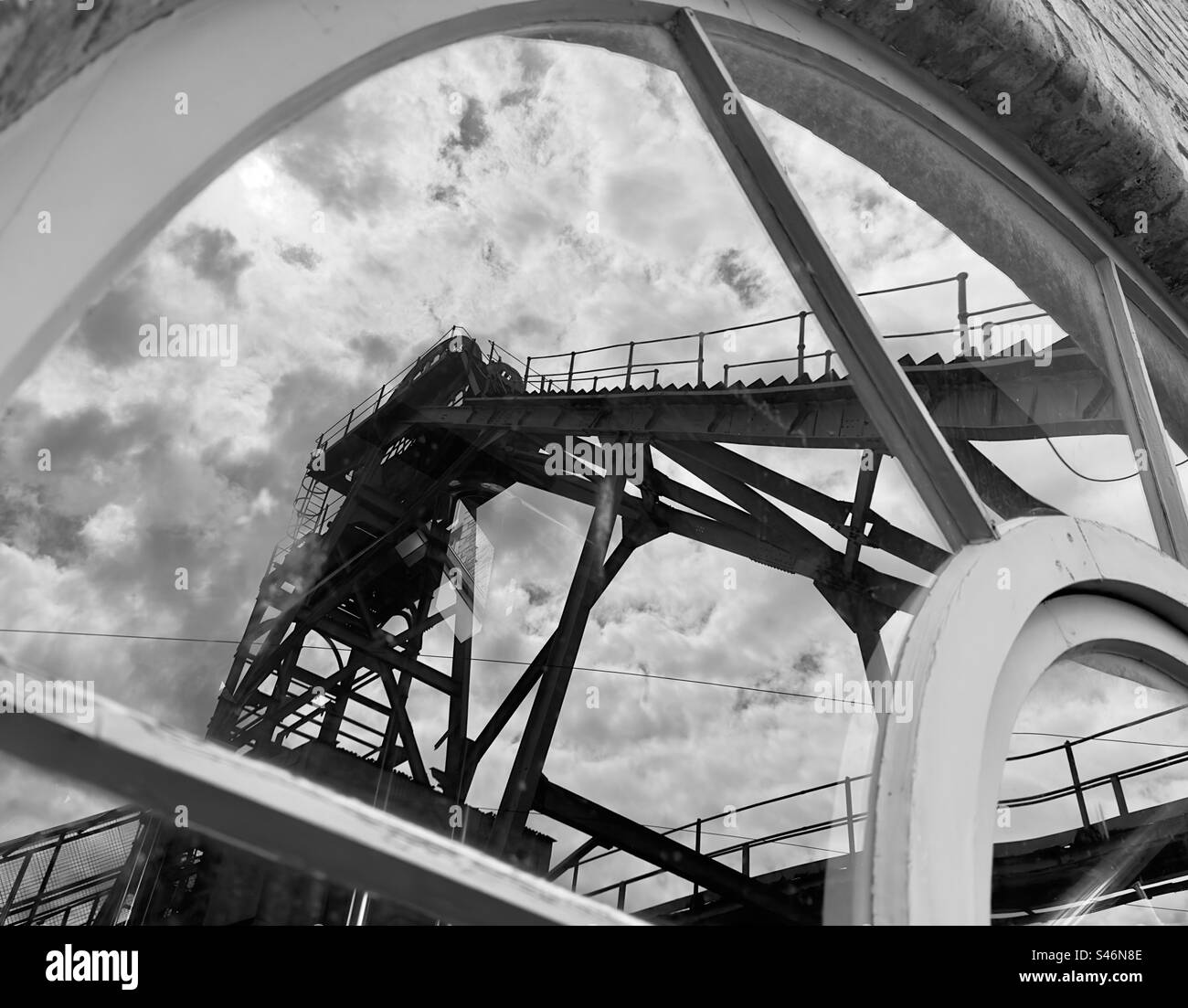 Round headed Black and White Stock Photos & Images - Alamy