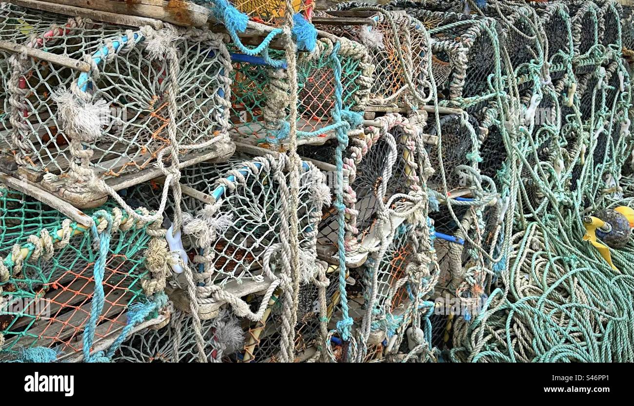 Fish pots hi-res stock photography and images - Alamy