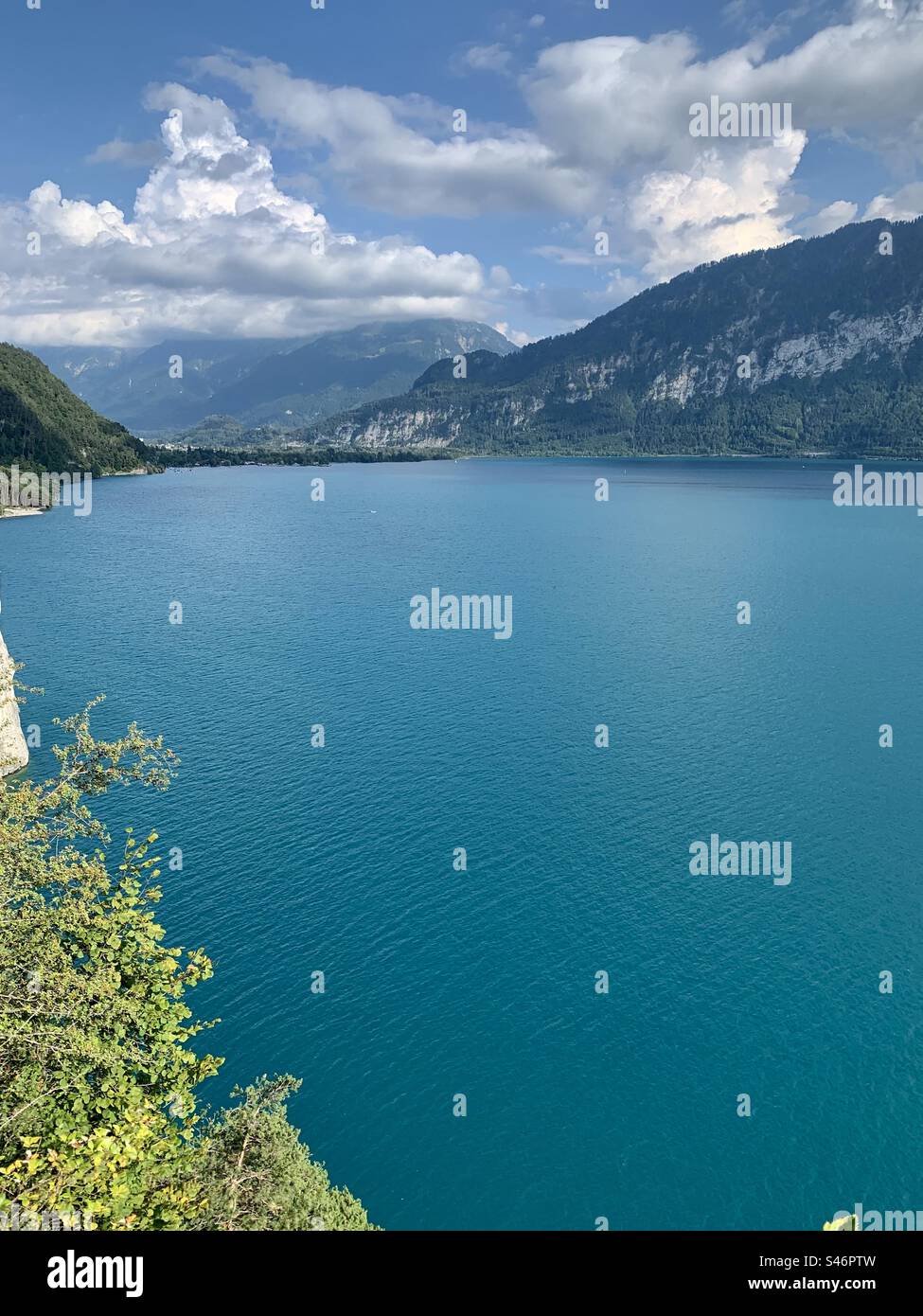 View over Lake Brienz, Switzerland Stock Photo - Alamy
