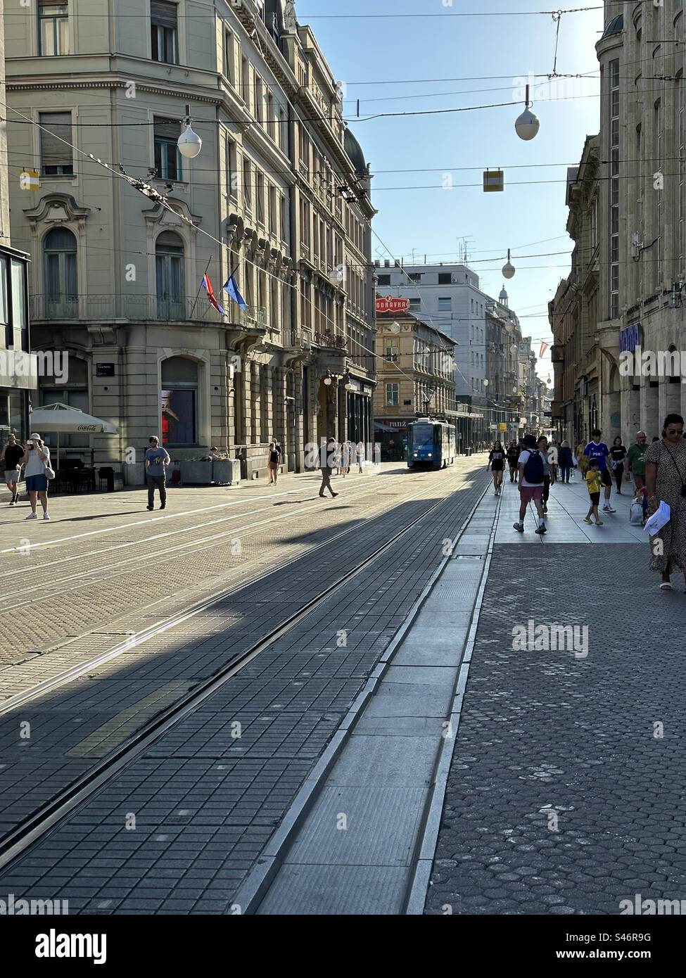 Street of zagreb hi-res stock photography and images - Alamy