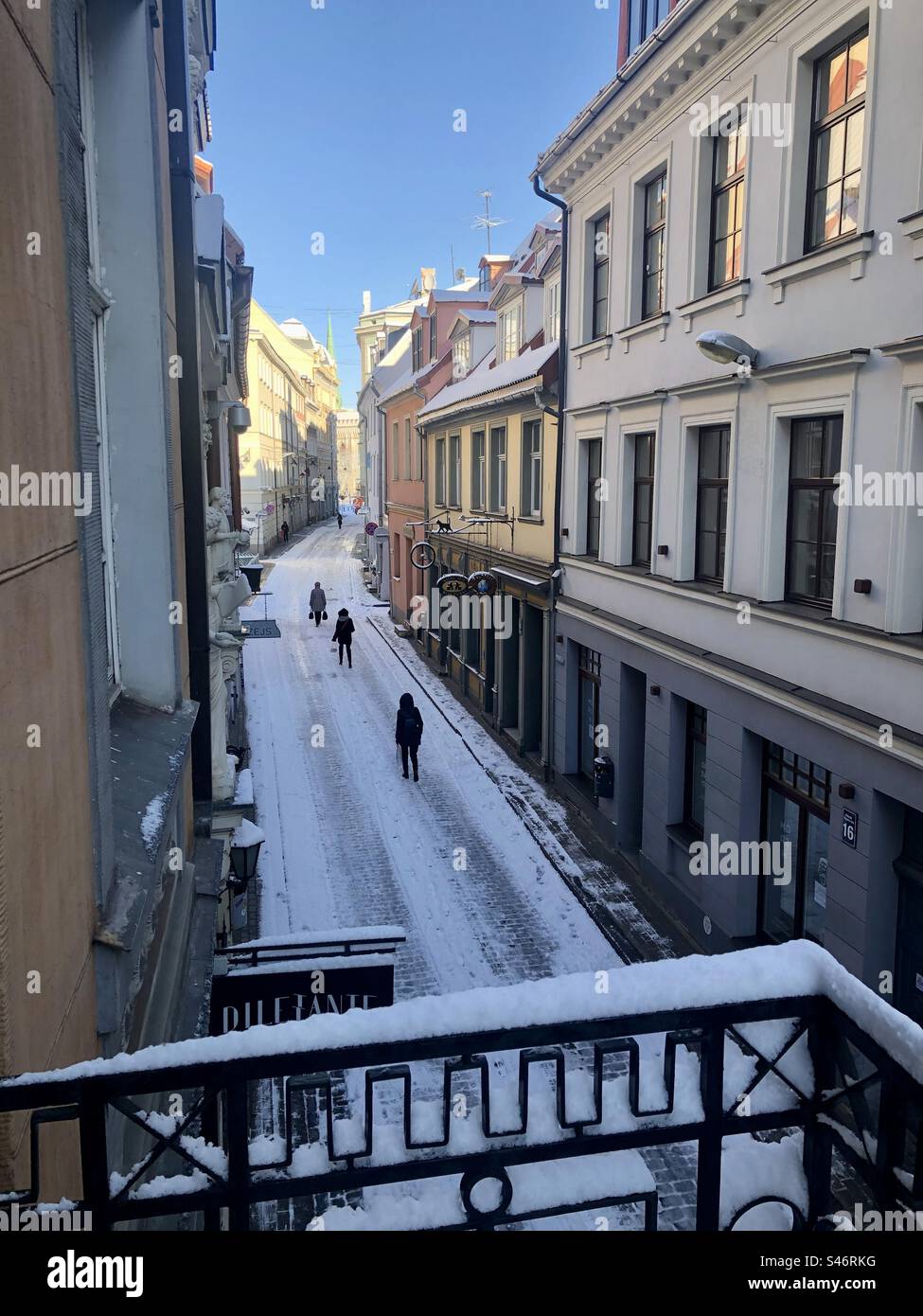 Riga winter sun hi-res stock photography and images - Alamy