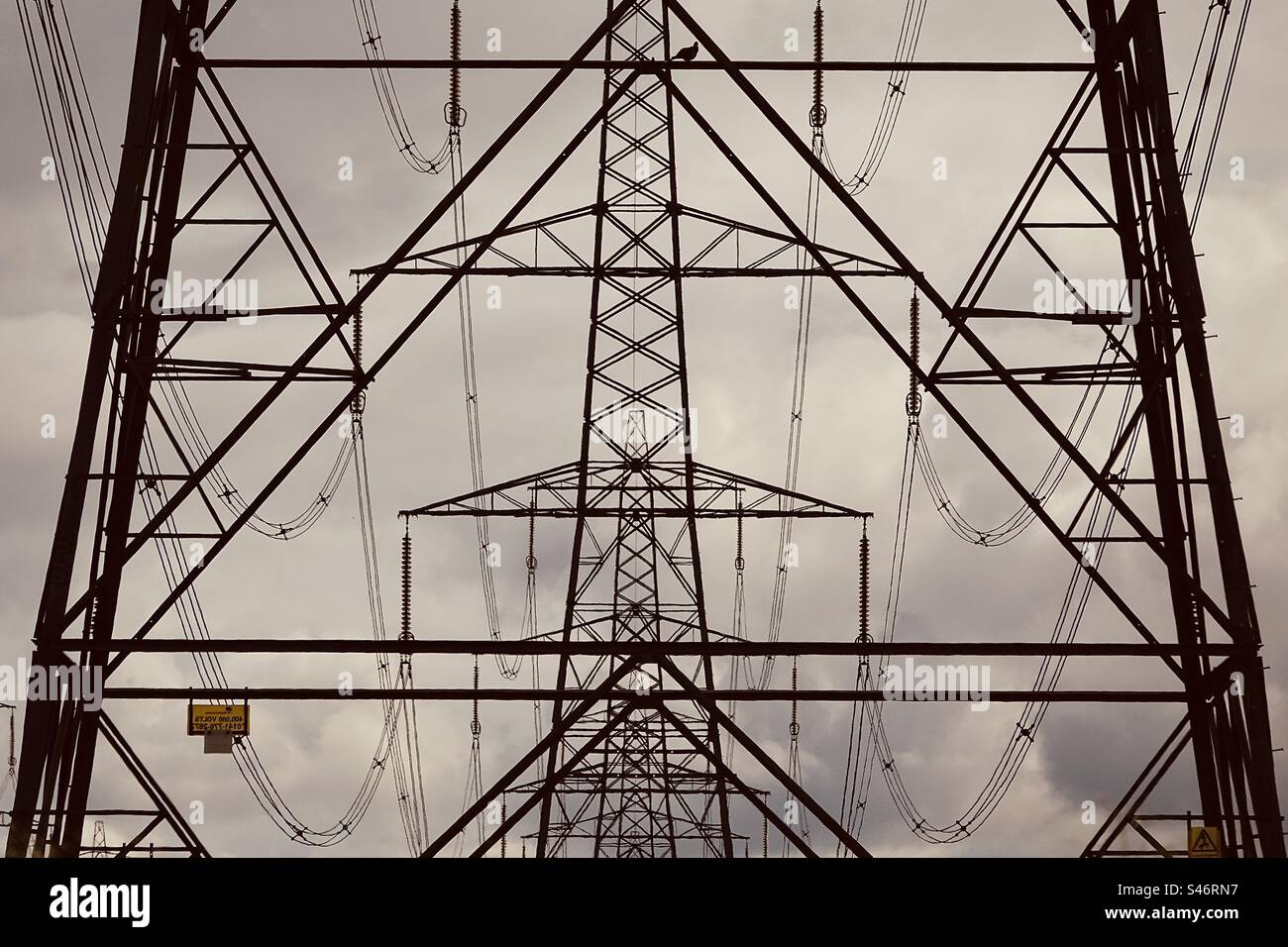 Pylons electric hi-res stock photography and images - Alamy