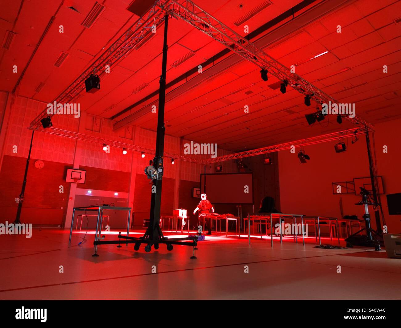 Filming backstage hi-res stock photography and images - Alamy