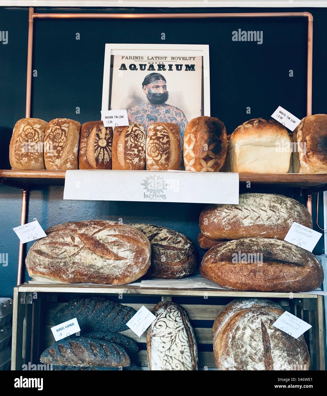 Artisan bread display hi-res stock photography and images - Alamy