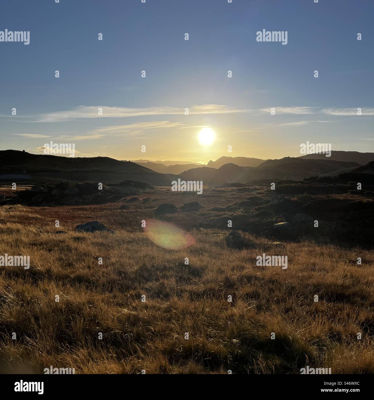Tundra sunset hi-res stock photography and images - Alamy
