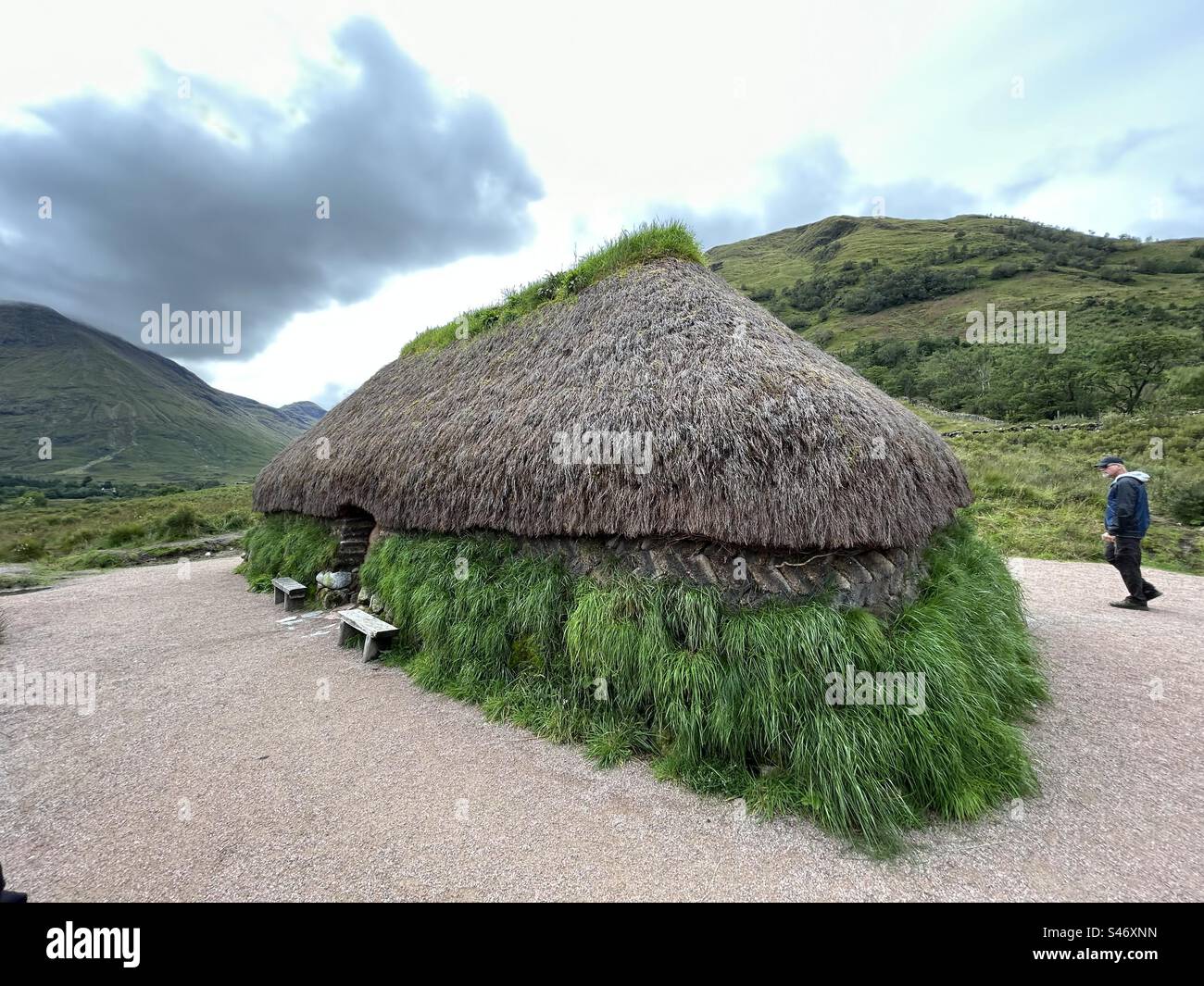 Turf house glencoe hi-res stock photography and images - Alamy