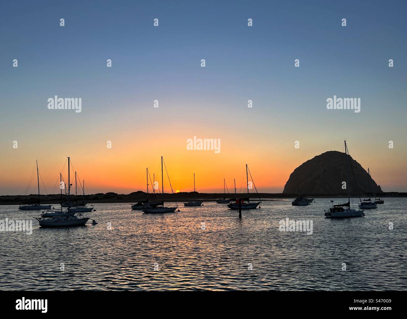 Morro bay town california hi-res stock photography and images - Alamy