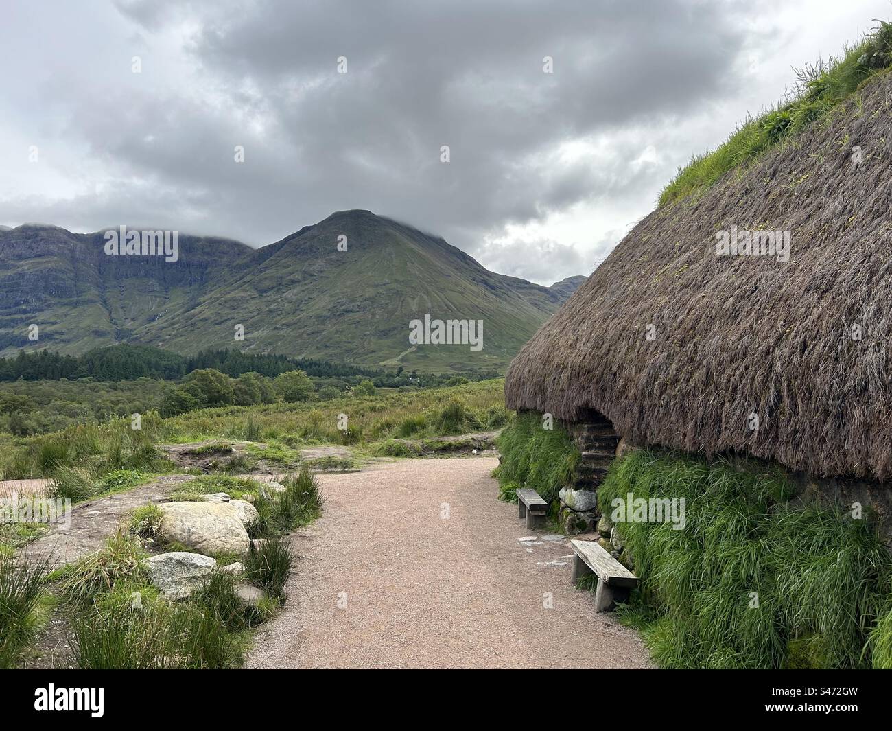 Turf house glencoe hi-res stock photography and images - Alamy