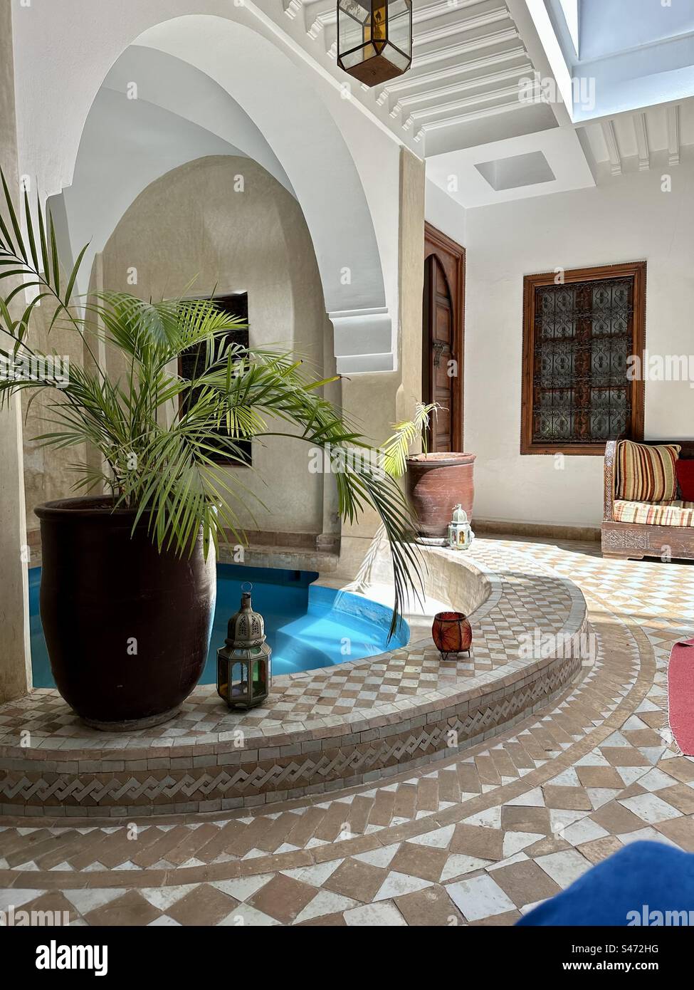 Riad maroc hi-res stock photography and images - Alamy