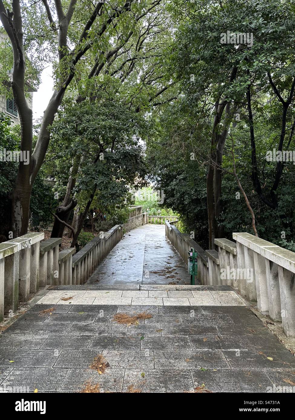 Path at Marjan park. Split, Croatia Stock Photo - Alamy