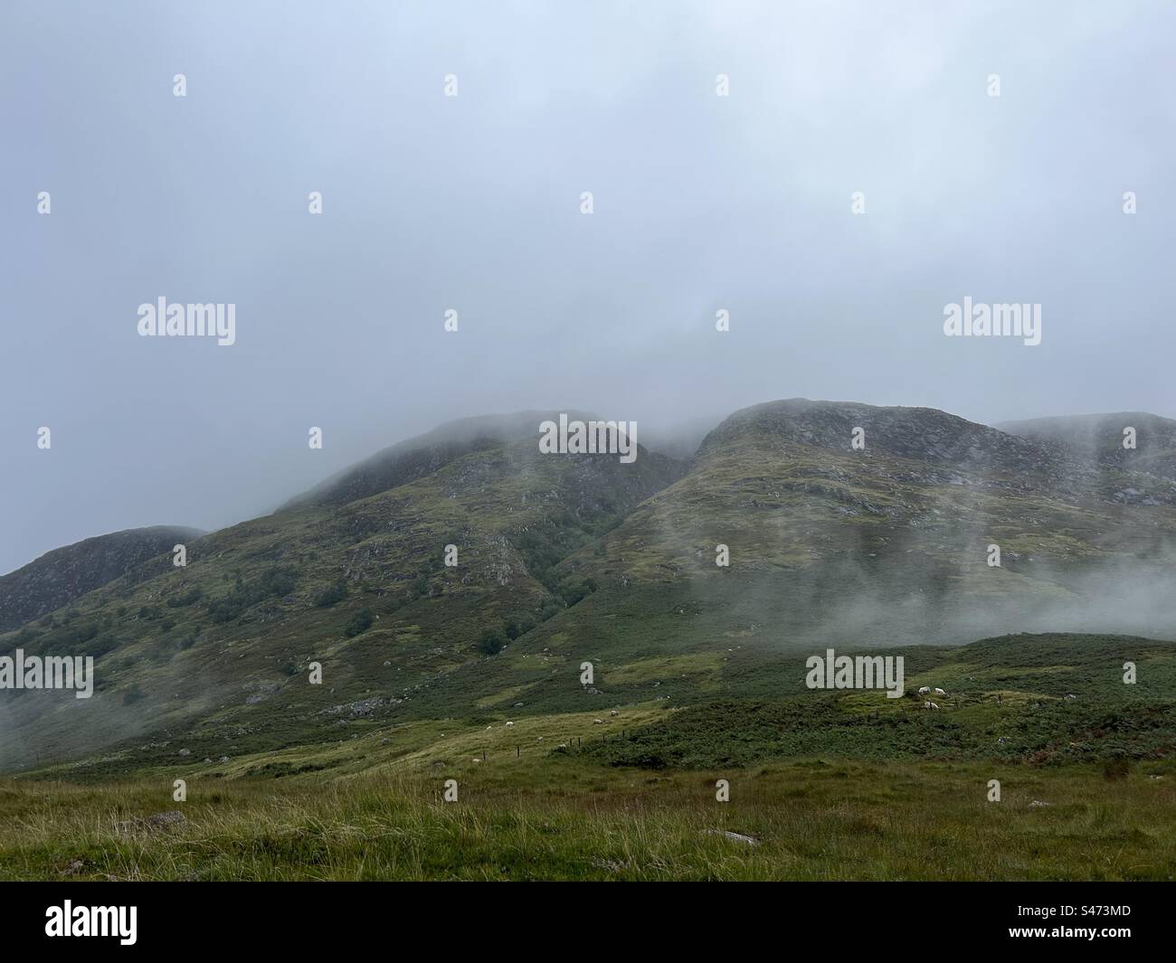 Ben Nevis, near Fort William, Scotland. Highest mountain in the UK ...