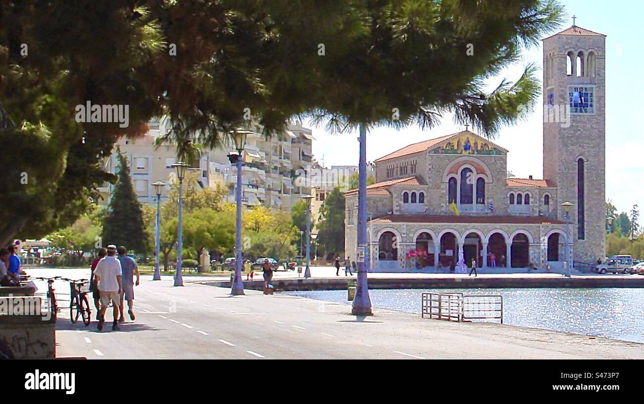 Greek port of volos hi-res stock photography and images - Alamy