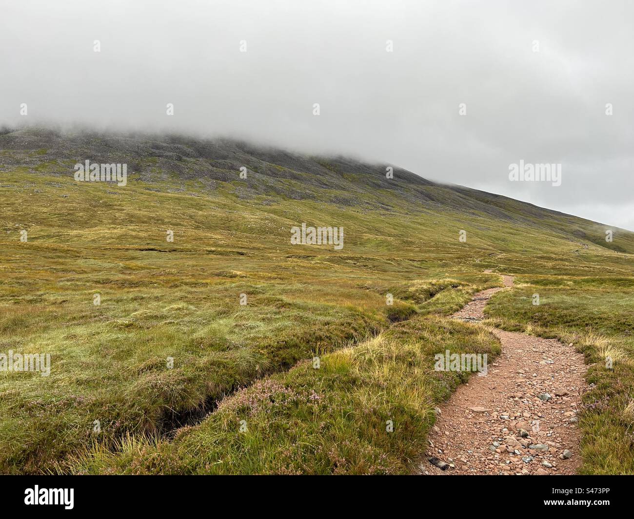 Ben Nevis, near Fort William, Scotland. Highest mountain in the UK ...