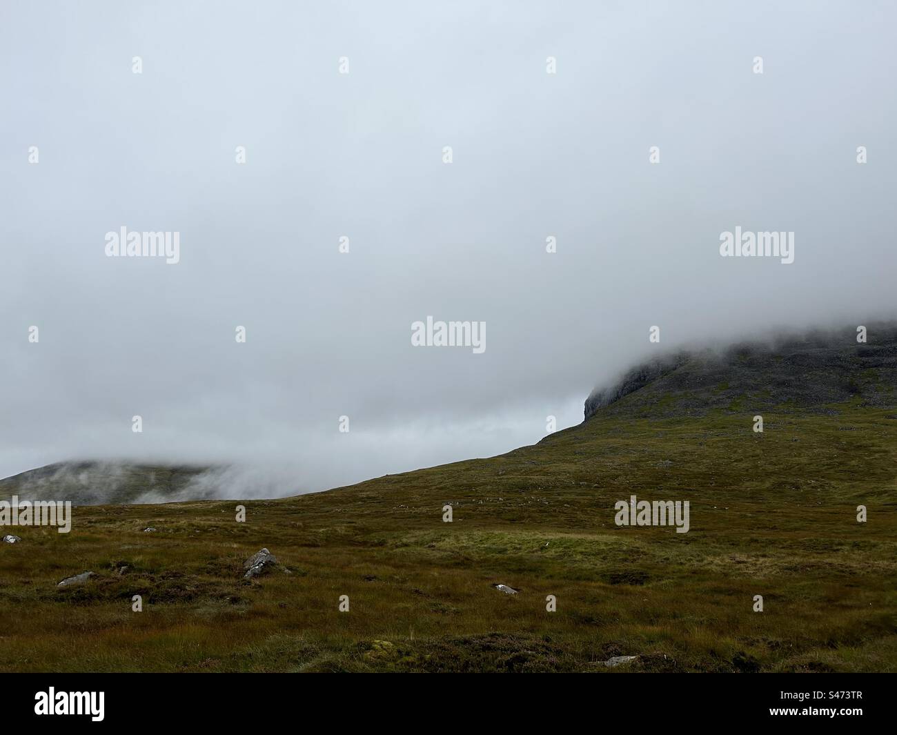 Ben Nevis, near Fort William, Scotland. Highest mountain in the UK ...