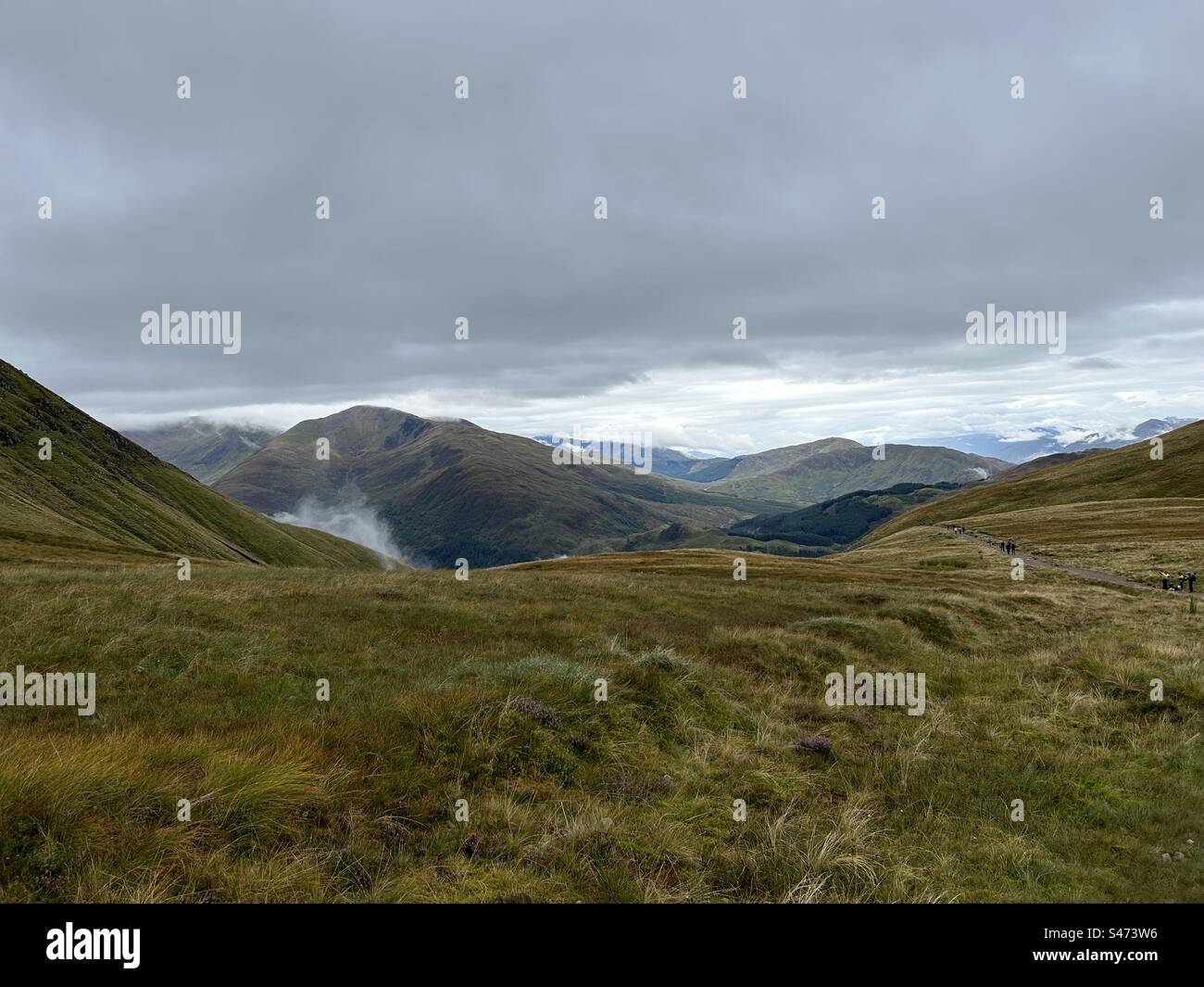 Ben Nevis, near Fort William, Scotland. Highest mountain in the UK ...