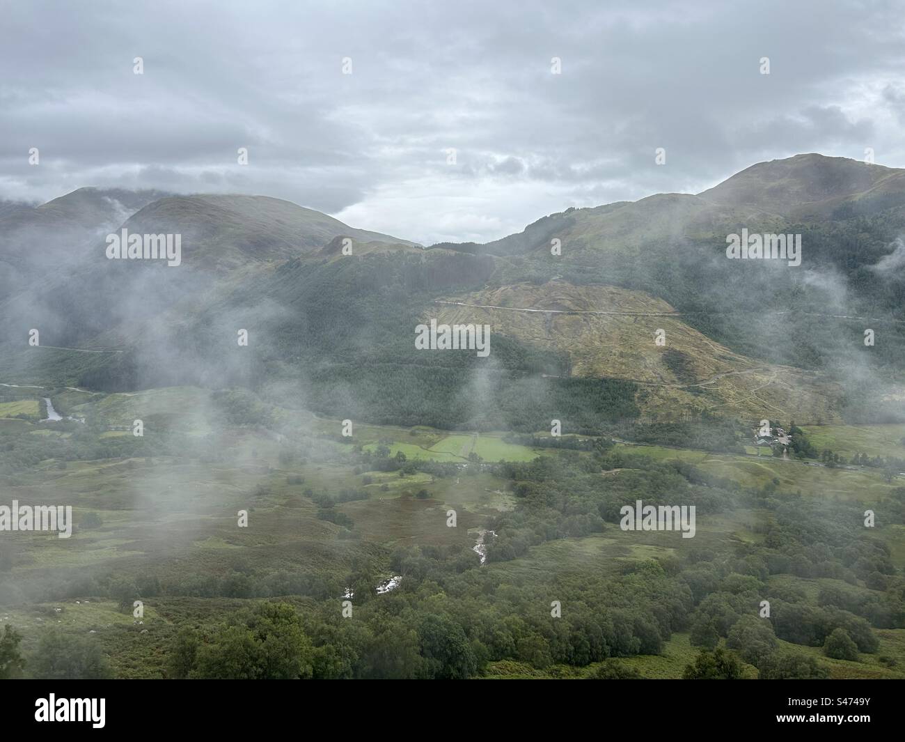 Ben Nevis, near Fort William, Scotland. Highest mountain in the UK ...