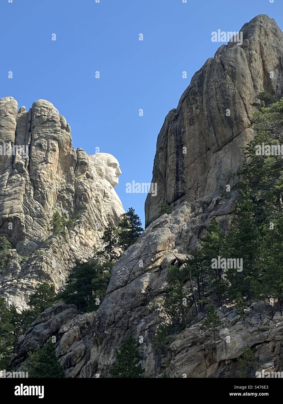 George washington profile side view hi-res stock photography and images ...