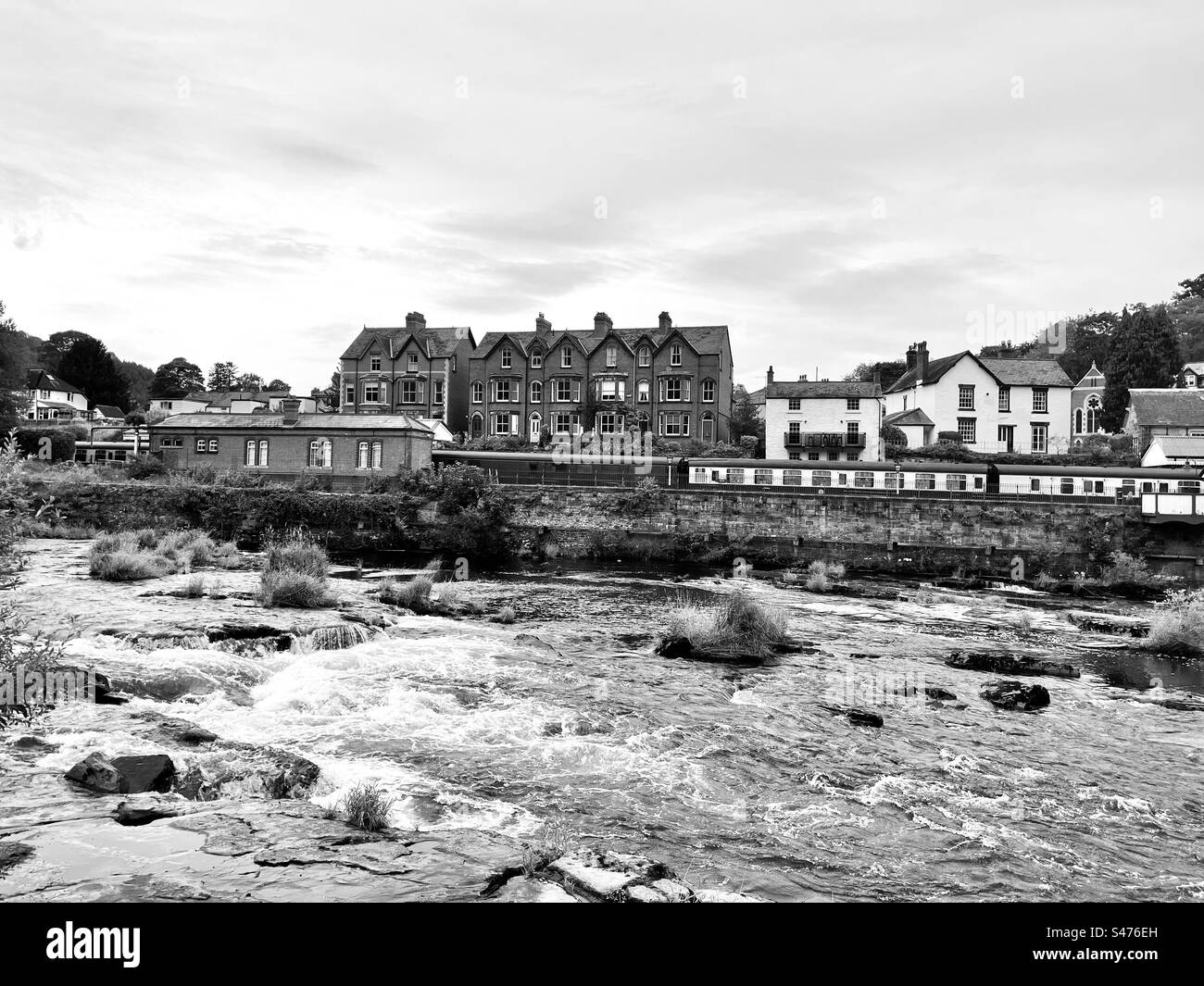 Townscape uk Black and White Stock Photos & Images - Alamy