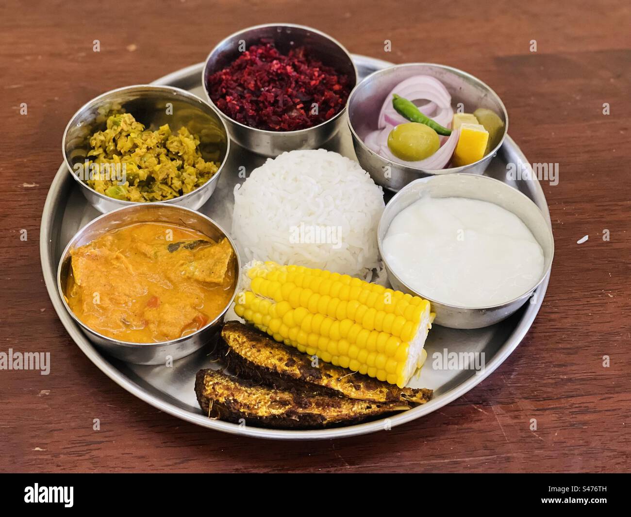 Indian meal hi-res stock photography and images - Alamy