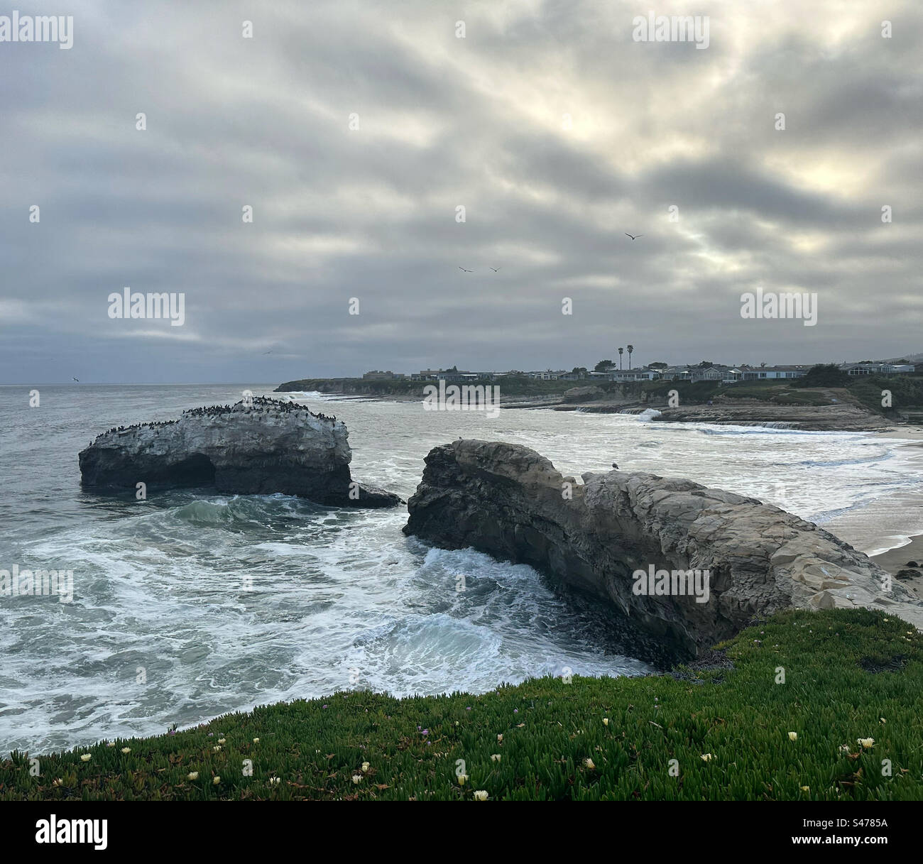 Natural bridges beach hi-res stock photography and images - Alamy