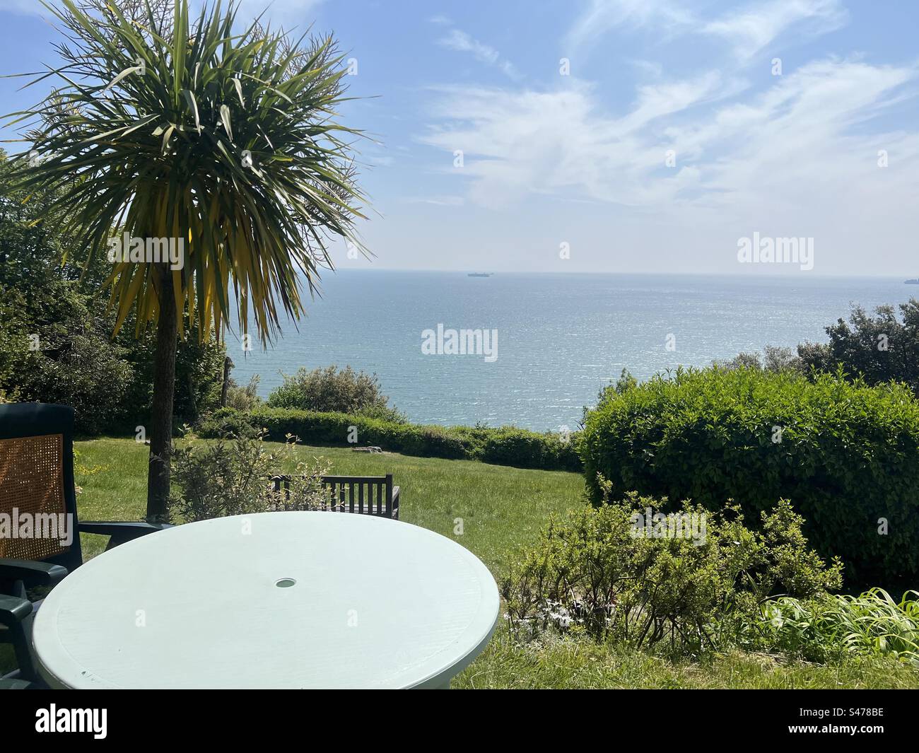 Seating with ocean view hi-res stock photography and images - Alamy