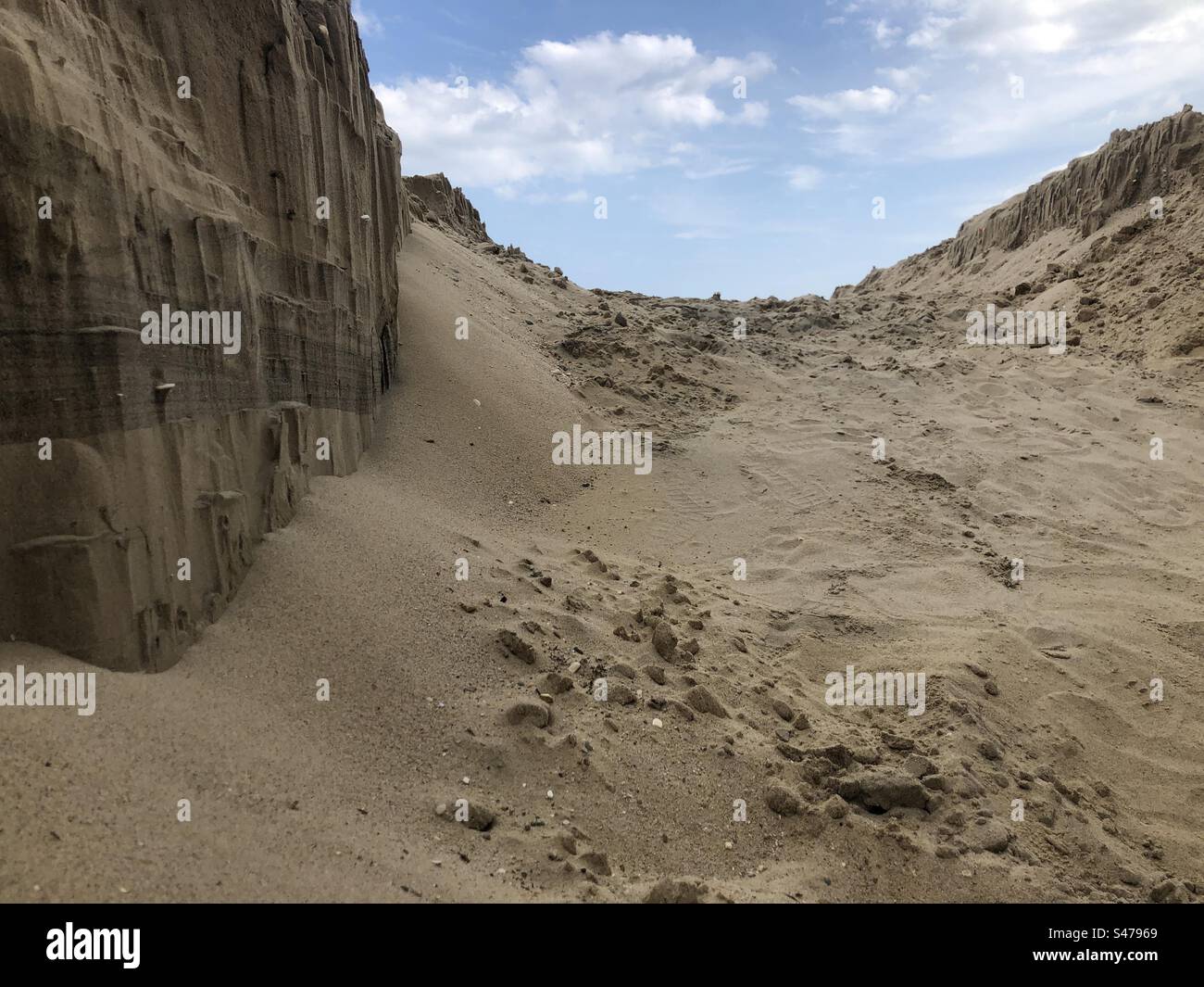 Ruins of the historic city (Sand depth effect Stock Photo - Alamy
