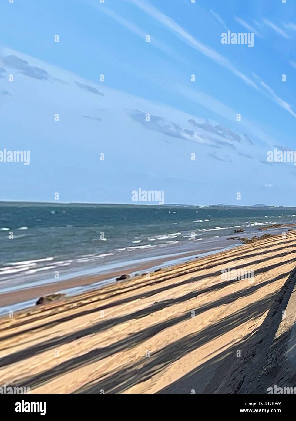 Shadows at the beach hi-res stock photography and images - Alamy